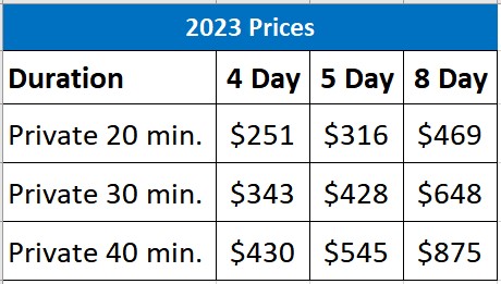 Pricing | Private Swimming Lessons | Farnsworth Swim School | San Jose, CA